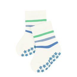 Falke M&auml;dchen Haussocken "Multi Stripe", wei&szlig;, Gr. 62, Obermaterial: 86% Baumwolle CO. 13% Polyamid PA. 1% Elasthan EL., Socken