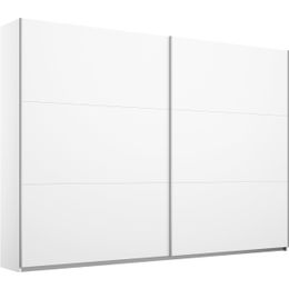 Schwebet&uuml;renschrank Rauch, B:261cm H:210cm T:59cm, wei&szlig;, Holzwerkstoff, Schr&auml;nke, "AURELIO Kleiderschrank Garderobe", 3 verschiedene