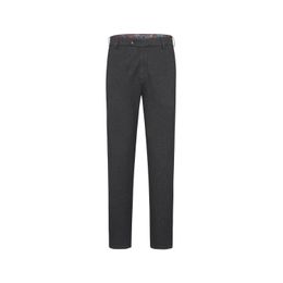 MEYER Herren Chinohose "Bonn", grau, Gr. 48, uni, Obermaterial: 98% Baumwolle CO. 2% Elasthan EL., Hosen, mit Stretch-Dehnbund