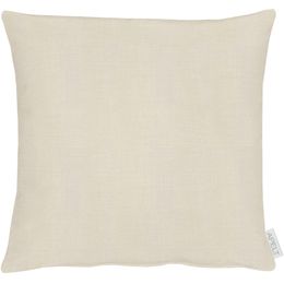 Dekokissen Apelt, B:40cm L:40cm, beige, Polyester, Dekokissen_Sitzkissen_Kissenh&uuml;llen, "Apart", ohne F&uuml;llung