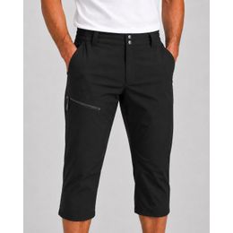 LPO Herren 7/8-Hose "KENTVILLE Pirat 7/8", schwarz, Gr. 50, Jersey, 94% Polyester.6% Elasthan, Hosen, Schnelltrocknend und atmungsaktiv