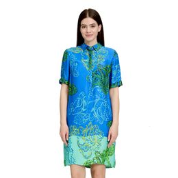 Betty Barclay Damen Hemdblusenkleid "Damen mit Knopfleiste", bunt, Gr. 46, Obermaterial: 100% Viskose, Kleider, Form