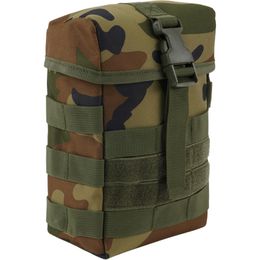 Brandit G&uuml;rteltasche "Brandit Accessoires Fire Molle Pouch", gr&uuml;n, Polyester, unifarben, Taschen