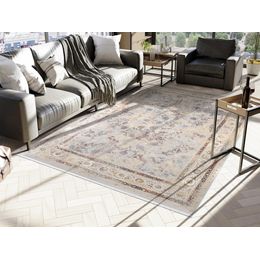 Teppich, B:240cm H:7mm L:300cm, bunt, OCI DIE TEPPICHMARKE, Polyacryl, Wohnzimmer, Teppiche, "MYSTIC LIMITED", florale Muster in 3D-Optik, Bord&uuml;re,
