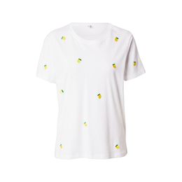 Only T-Shirt 'ONLKetty' Damen Gr&ouml;&szlig;e L gelb / gr&uuml;n / wei&szlig;
