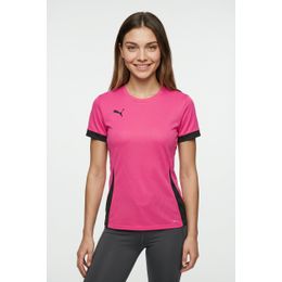Puma Damen Fu&szlig;balltrikot "TEAMGOAL MATCHDAY JERSEY WMNS", pink, Gr. L, unifarben, Interlock, Obermaterial: 100% Polyester, Trikots, sportlicher Stil,