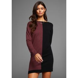 Laura Scott Damen Strickkleid, bunt, Gr. 42, clean, mehrfarbig, Strick, Obermaterial: 50% Viskose, 28% Polyester, 22% Polyamid, Kleider, mit