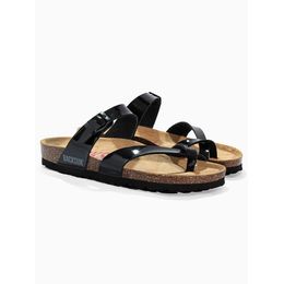 BACKSUN Zehentrenner "Barcelone" in Schwarz - 50% | Gr&ouml;&szlig;e 38 | Damen-sandalen