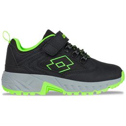 Lotto Damen Sneaker, Gr. 25, gr&uuml;n, Synthetik, Textil, mehrfarbig, Schuhe, - in kinderfu&szlig;gerechter Passform