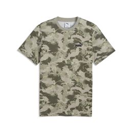 Puma Herren T-Shirt "Camo Bedrucktes T-Shirt Herren", gr&uuml;n, Gr. XS, Obermaterial: 100% Baumwolle. Rippe: 29% Polyester, 71% Baumwolle, Shirts