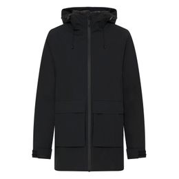 North Bend Damen Outdoorjacke "Outdoorjacke NBKarli W-PRO 5.000 mit wasserdichter Beschichtung", schwarz, Gr. 46, Obermaterial: 90% Polyester PES.