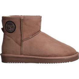 O`Neill O'NEILL Damen Schlupfboots "BESIANA WOMEN MID", Gr. 42, braun, Synthetik, Schuhe, gef&uuml;tterte Winterschuhe, Winterboots, Snowboots, Schlupfstiefel