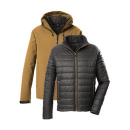Killtec Herren 3-in-1-Funktionsjacke "KOW 95 MN JCKT"senf, Gr. S, Obermaterial: 100% Polyamid.Futter: 100% Polyamid.F&uuml;llung: 100% Polyester, Jacken,