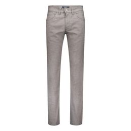 Atelier GARDEUR Herren Stoffhose "BILL", grau, Gr. 38, uni, Obermaterial: 58% Baumwolle CO. 27% Polyester PES. 14% Viskose CV. 1% Elasthan EL.,