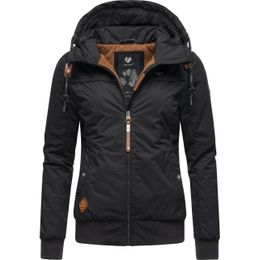 Ragwear Damen Winterjacke "Jotty Winter", schwarz, Gr. XXL, Au&szlig;enmaterial: 100% Polyester. Innenfutter: 100% Polyester. Wattierung: 100% Polyester,