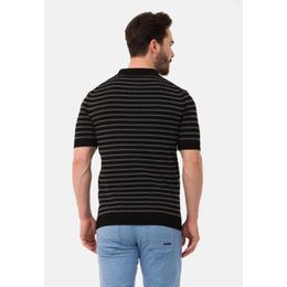 Cipo & Baxx CIPO & BAXX Herren T-Shirt "CT751"schwarz, Gr. XL, gestreift, 95% Baumwolle, 5% Elasthan, Shirts, gerade geschnitten