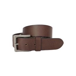 Top Gun Herren Lederg&uuml;rtel "TG22012", braun, Gr. 130, 100% Kuhleder, G&uuml;rtel