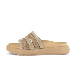Gabor Damen Pantolette "Pantolette", Gr. 40gold, Schuhe