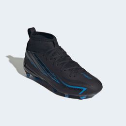 M&auml;dchen Fu&szlig;ballschuh "F50 HYPERFAST LEAGUE KIDS, FESTE B&Ouml;DEN, MITTELHOCH", adidas Performance, Gr. 38, schwarz, Synthetik, Textil, Schuhe, f&uuml;r Rasen