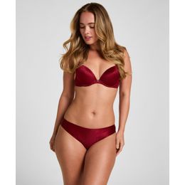 Hunkem&ouml;ller HUNKEM&Ouml;LLER Damen String "Brazilian Jackie", Gr. Lrot, 64% Polyamid, 36% Elasthan, Unterhosen