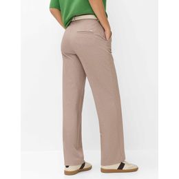 Brax Damen 5-Pocket-Hose "Style MAINE"desert, Gr. 44, 84% Polyester, 12% Viskose, 4% Elasthan, Hosen