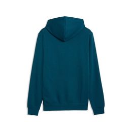 Puma Herren Kapuzensweatshirt "ESS SMALL NO 1 LOGO HOODIE FL S", blau, Gr. L, unifarben, Fleece, Obermaterial: 66% Baumwolle, 34% Polyester,