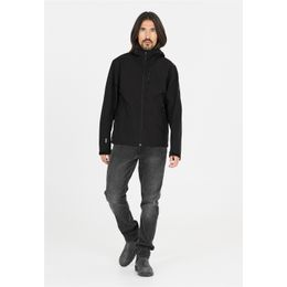 WHISTLER Herren Softshelljacke "Rodney V2", schwarz, Gr. XXXL, mehrfarbig, unifarben, 100% Polyester, Jacken, in atmungsaktiver Qualit&auml;t