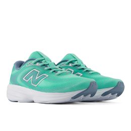 New Balance Damen Laufschuh "411", Gr. 36,5bright mint, zinc blau, silber metallic, Synthetik, Textil, Schuhe, f&uuml;r Erwachsene, mit Gummilaufsohle