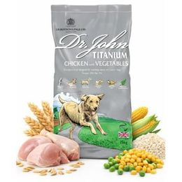 Dr John Reich an Huhn mit Gem&uuml;se Titanium 15 kg