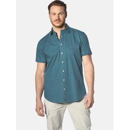 Jan Vanderstorm Herren Streifenhemd "Streifenhemd PERTTU", blau, Gr. XL, Obermaterial: 100% Baumwolle CO., Hemden