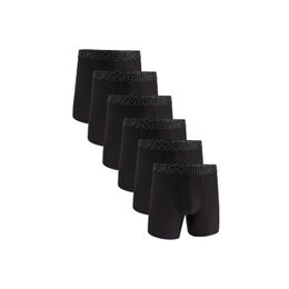 Under Armour Herren Boxershorts "Boxershort UA PERFORMANCE TECH MESH -SOLID 6 IN 6PK 6er Pack", Gr. L, schwarz, Obermaterial: 88% Polyester Pol.