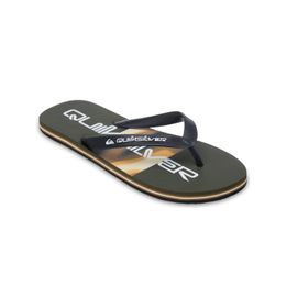 Quiksilver Herren Sandale "Molokai Stripe", Gr. 11, gr&uuml;n, Obermaterial: 100% Synthetik, Futter: 100% Synthetik, Laufsohle: 100% Schwammgummi., Schuhe