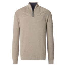 Casamoda Herren Troyer "Casamoda Stricktroyer uni", wei&szlig;, Gr. XXXL, 100% Baumwolle, Pullover