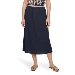 Betty Barclay Damen Maxirock "Damen mit elastischem Bund"dunkelblau, Gr. 42, Jersey, Obermaterial: 99% Polyester, 1% Elasthan, R&ouml;cke