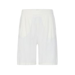 oxmo Damen Leinenhose "Leinenhose OXNInna Linen Mix Bermuda", beige, Gr. 40, Obermaterial: 80% Viskose LENZING LenzingCV. 20% Leinen LI., Hosen