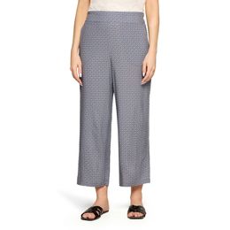 Betty Barclay Damen Marlene-Hose "Damen mit elastischem Bund"blau, dunkelblau, Gr. 46, Obermaterial: 100% Viskose, Hosen