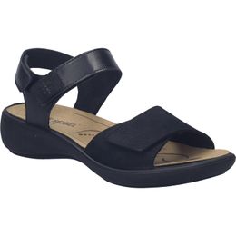 Josef Seibel Damen Sandale "Ibiza 13, schwarz", Gr. 36, schwarz, Obermaterial: 100% Rindsleder Leather cow., Schuhe