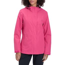 McKINLEY Damen Outdoorjacke "DA.-REGENJACKE CARLIDE W", pink, Gr. 36, Web, Obermaterial: 100% Polyester, Jacken, f&uuml;r vielseitige Aktivit&auml;ten, mit