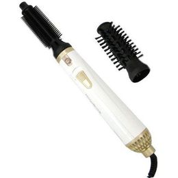 Rowenta Warmluftb&uuml;rste "Wave & Curl Warmluftb&uuml;rste, Abrollsystem f&uuml;r einfaches Styling", gold, B:5cm H:34cm T:5cm, Multihaarstyler,