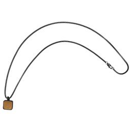 Adelia&acute;s ADELIA ́S Damen Kette ohne Anh&auml;nger "Halskette mit Anh&auml;nger &ndash; aus Edelstahl", 61cm, Edelstahl, schwarz, Edelstahl, Halsketten, Geschenkidee: zeitlos