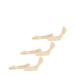 Falke Kinder F&uuml;&szlig;linge "Step 3-Pack", Gr. 35, beige, Obermaterial: 92% Baumwolle CO. 5% Polyamid PA. 3% Elasthan EL., glatt, Socken