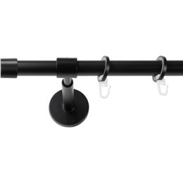 Gardinenstange SN DECO GROUP, L:120cm &Oslash;:19mmschwarz, Gardinenstangen