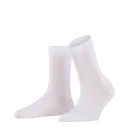 Falke Damen Socken "Cotton Touch", Gr. 35, wei&szlig;, Obermaterial: 62% Baumwolle CO. 33% Polyamid PA. 5% Elasthan EL., glatt, Socken