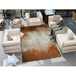 Teppich, B:200cm H:6mm L:250cm, braun, OCI DIE TEPPICHMARKE, Obermaterial: 34% Polyacryl, 33% Baumwolle, 33% Polyethylen, Wohnzimmer, Teppiche, "OPAL