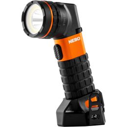 LED Taschenlampe NEBO, H:15,5cm L:5,6cm T:19,5cm, orange, Aluminium, Mobilleuchten, "NEBO Master Series SL25", 400m Reichweite f&uuml;r 6,5 Stunden