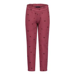 Blue Seven M&auml;dchen Sweathose "Jogginghose", rot, Gr. 122, 80% Baumwolle, 20% Polyester, Hosen