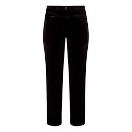 Betty Barclay Damen Stoffhose "Damen Slim Fit", schwarz, Gr. 38, Obermaterial: 64% Baumwolle, 33% Polyester, 3% Elasthan, Hosen, Passenabtrennung