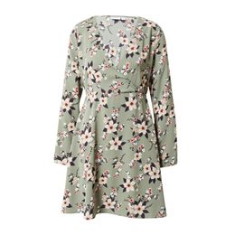 Vila Kleid 'BLUME' Damen Gr&ouml;&szlig;e 34 oliv / grenadine / schwarz / wei&szlig; Sommerkleid