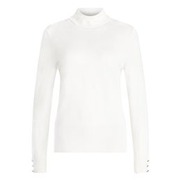 Betty Barclay Damen Strickpullover "Damen langarm", wei&szlig;, Basic, Gr. 40, Strick, Obermaterial: 80% Viskose, 20% Polyamid, Pullover