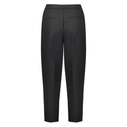 Zero Damen B&uuml;gelfaltenhose "Damen mit Bundfalten", schwarz, Gr. 36, Obermaterial: 65% Polyester, 30% Viskose, 5% Elasthan, Hosen, B&uuml;gelfalte